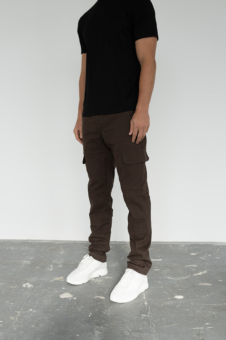 Relaxed Cargos - Brown